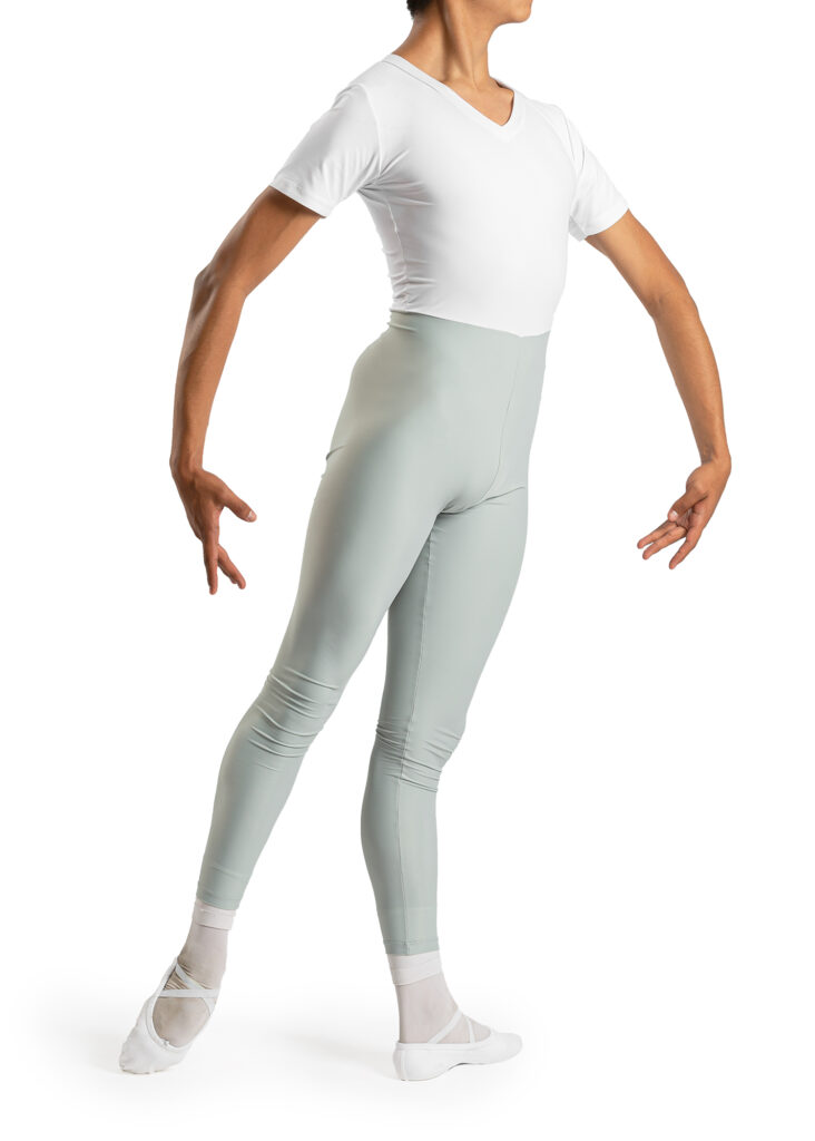 V08 Unitardo largo cuello V manga corta combinado - Modanza Dancewear