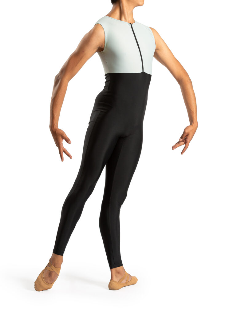 V09 Unitardo largo combinado con cierre - Modanza Dancewear